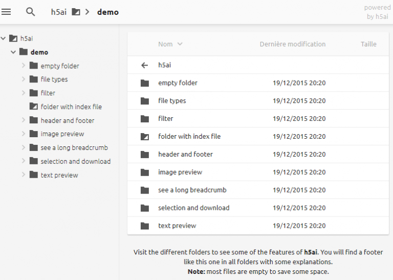 h5ai, um moderno indexador de arquivos para usar em seu Servidor Web ...